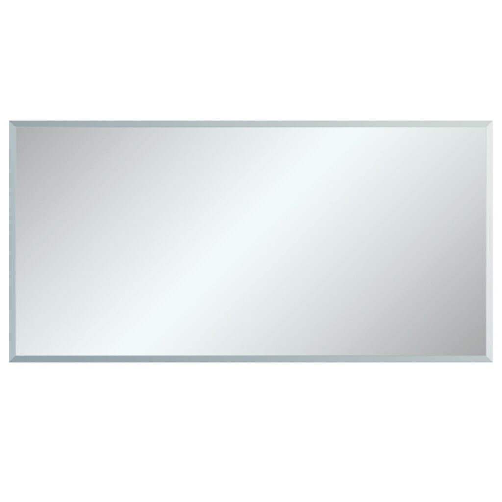 Rectangular Frameless 6mm Bevel Edge Mirror - Cortani Interiors